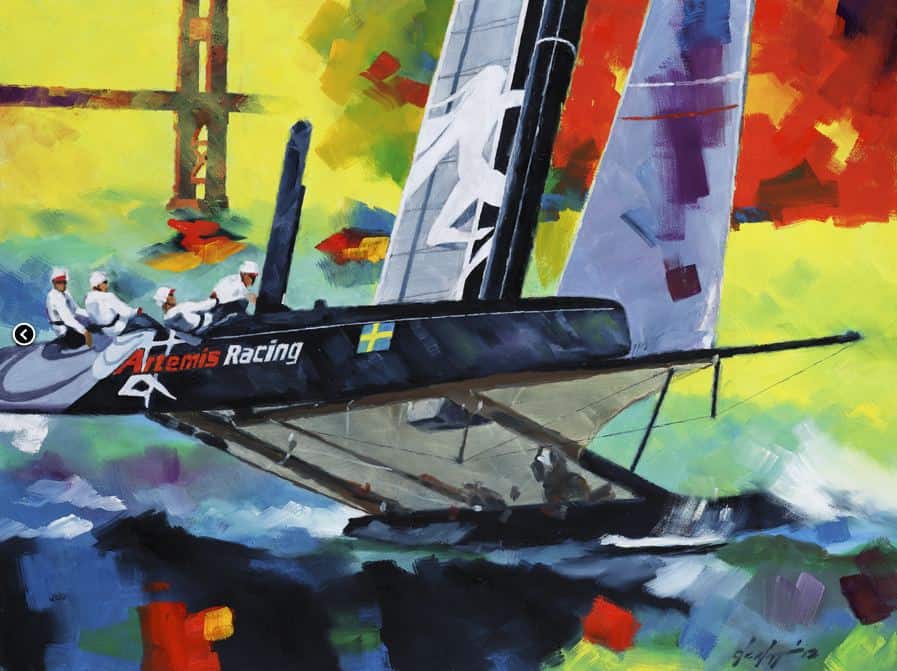 Painter Jim DeWitt named artist-in-residence by the Golden Gate Yacht ...