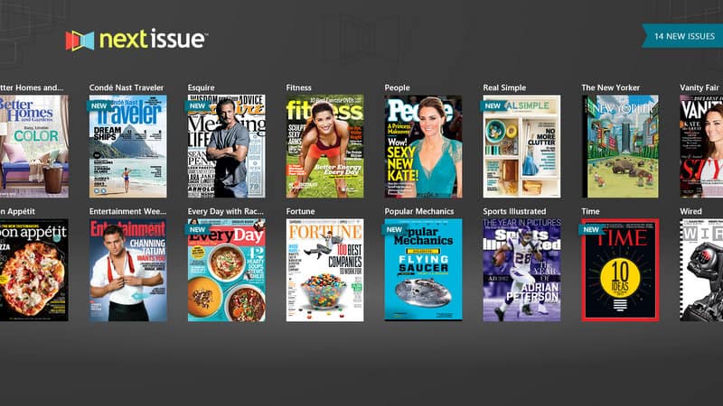 Next Issue magazine app now available for Windows 8 | Stark Insider