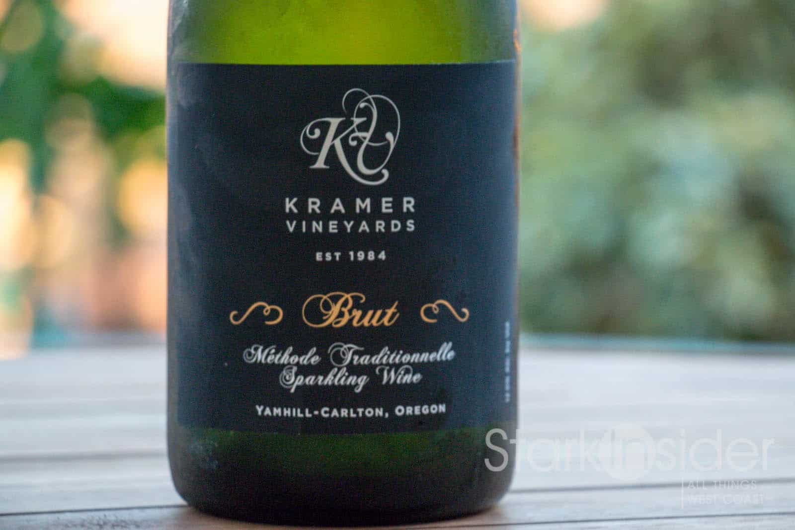 Wine Review: Kramer Vineyards Brut Sparkling Wine | Stark Insider