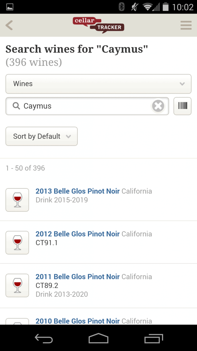 CellarTracker apps now available for iPhone, Android, Windows Phone ...