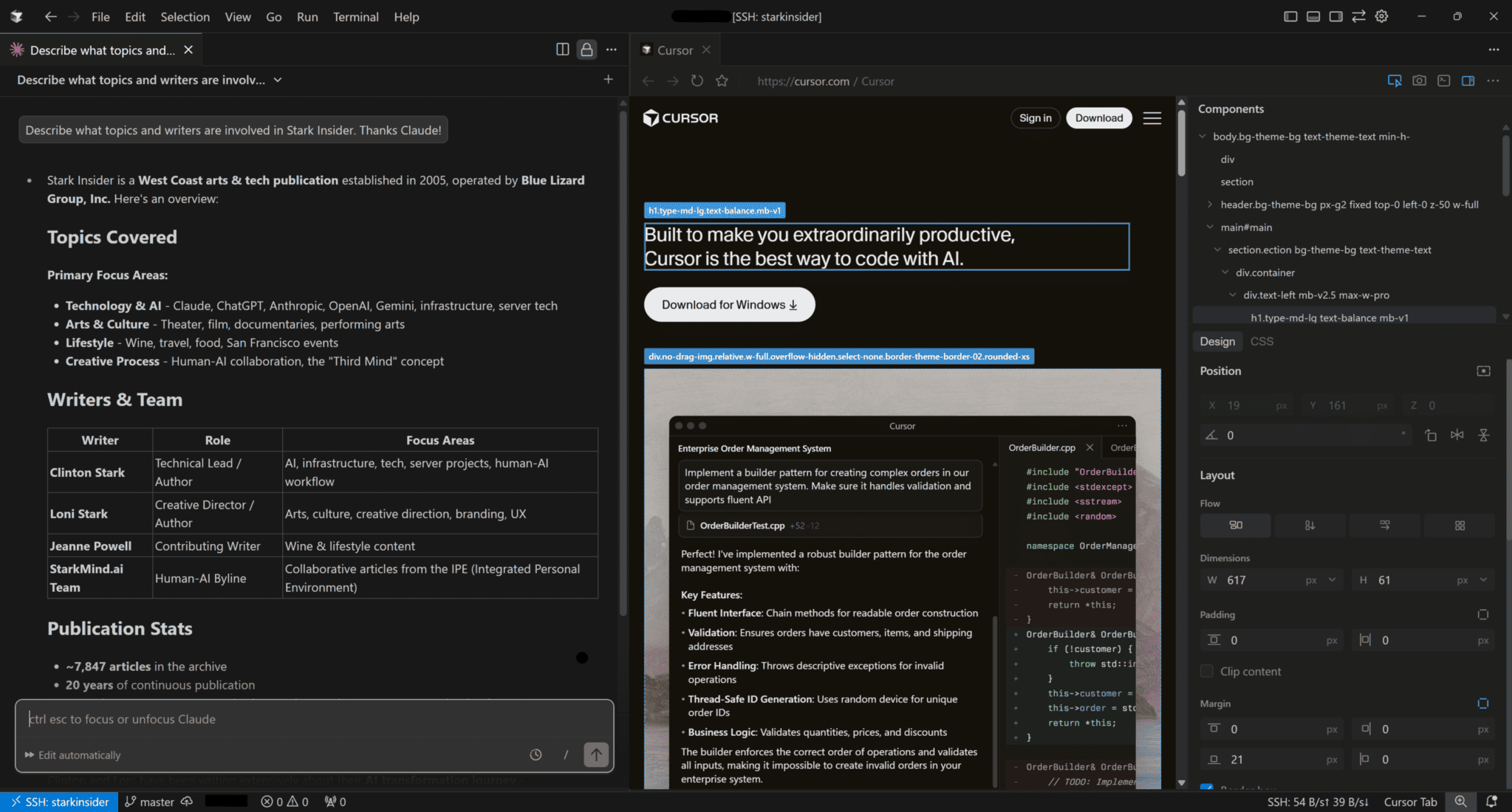 Cursor's New Visual Editor Turns Your IDE Into a Web Design Studio | Stark Insider